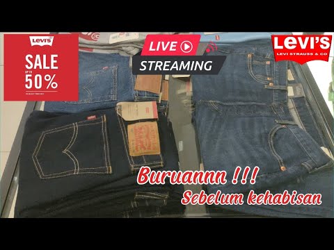 Levi's Promo Akhir Tahun Discount 50%+10%🏃💯 - YouTube