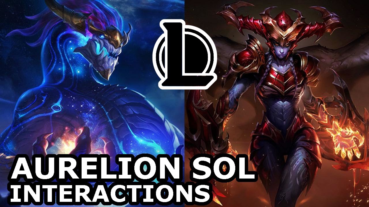 AURELION BULLIED BY ZOE? | Aurelion Sol Interactions with Other ...