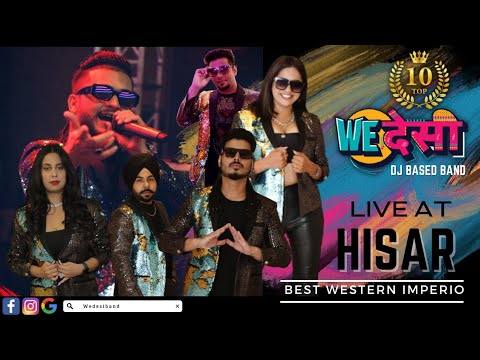 DJ BASED BAND WE DESI LIVE IN COCKTAIL #djbasedband #weddingevents # ...