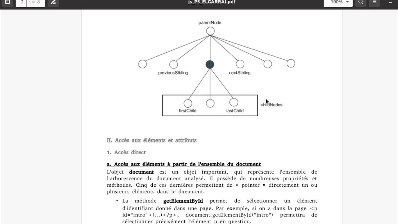 Javascript / DOM : P1 (Résumé) - YouTube