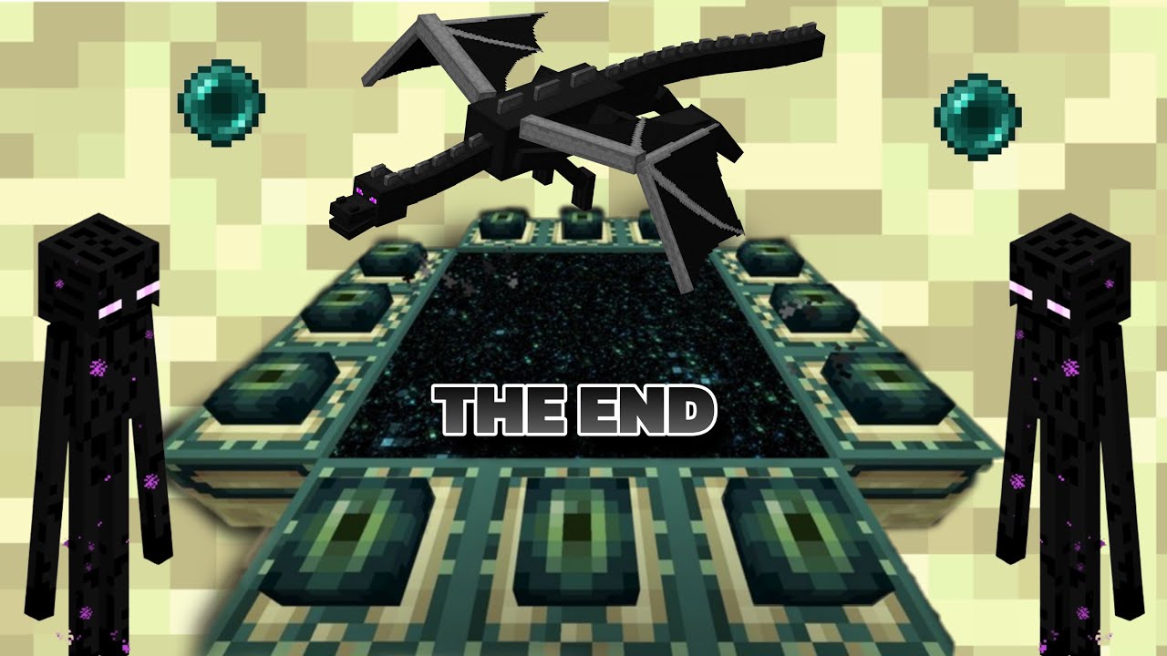 How to create a Minecraft end portal correctly - YouTube