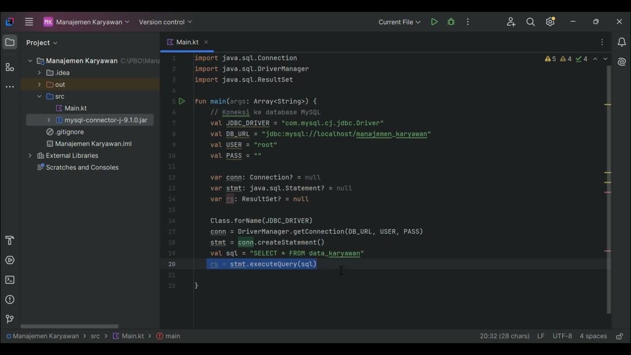 Overriding, Access Modifier data from Mysql & Kotlin Case study Manajemen Karyawan by Juliarti ...