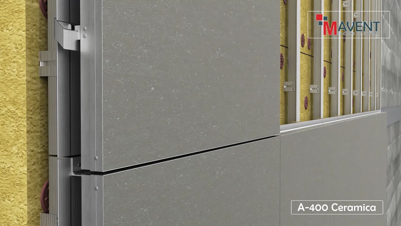 MAVent Facade System A-400 Classic BO T Ceramica BIG3 - YouTube