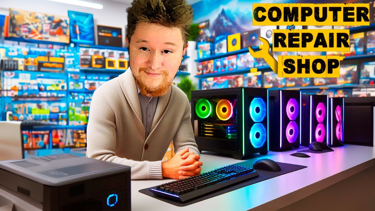 Abrí una TIENDA de PCs GAMER! - Repair Computer Simulator - YouTube