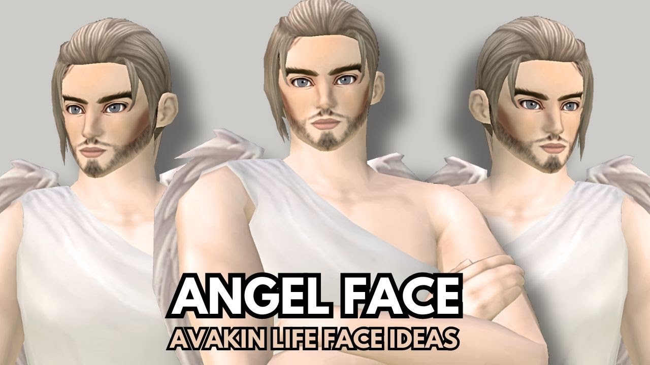 Avakin Life Male Face Ideas - Angel Face - No crowns 👑 - YouTube