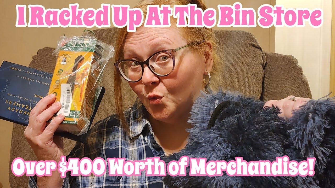 Bin Store Jackpot - Best Value Yet! - YouTube