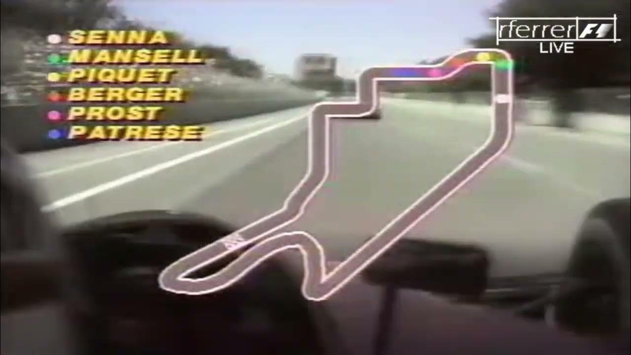 F1 Onboard Ferrari 641 - Nigel Mansell - 1990 Australian GP Adelaide Street Circuit - YouTube