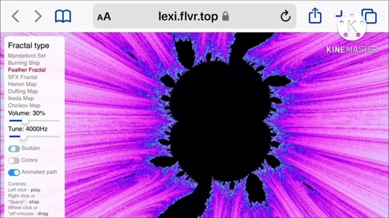 Fractal Sounds | Fractal Types | Mandelbrot Set- Chirikov Map V2 in Fast 24X - YouTube