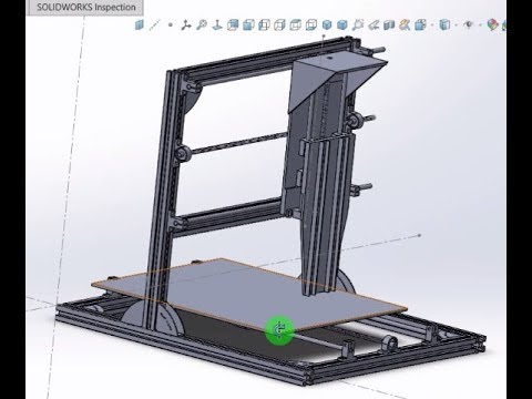 PART24 Solidworks CNC DIY ROUTER Montaj 8 - YouTube