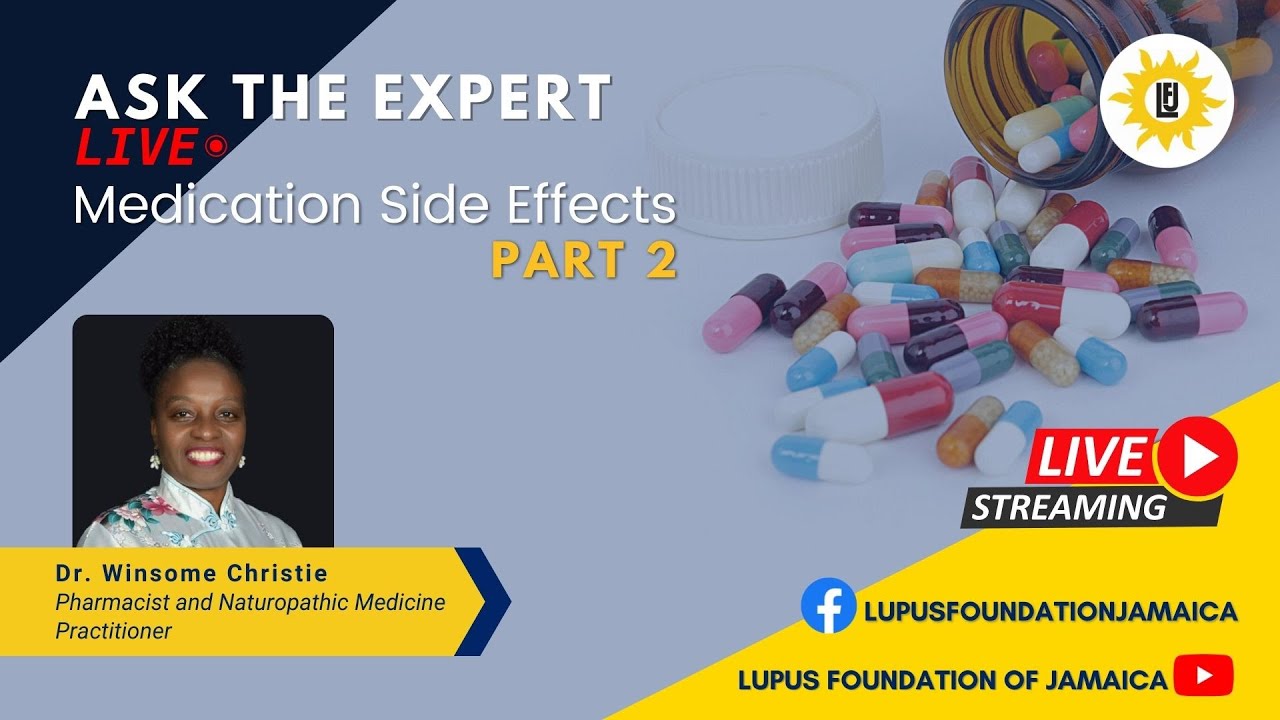 Ask The Expert Live Q&A - Dr. Winsome Christie | Medication Side Effects | PART 2 - YouTube