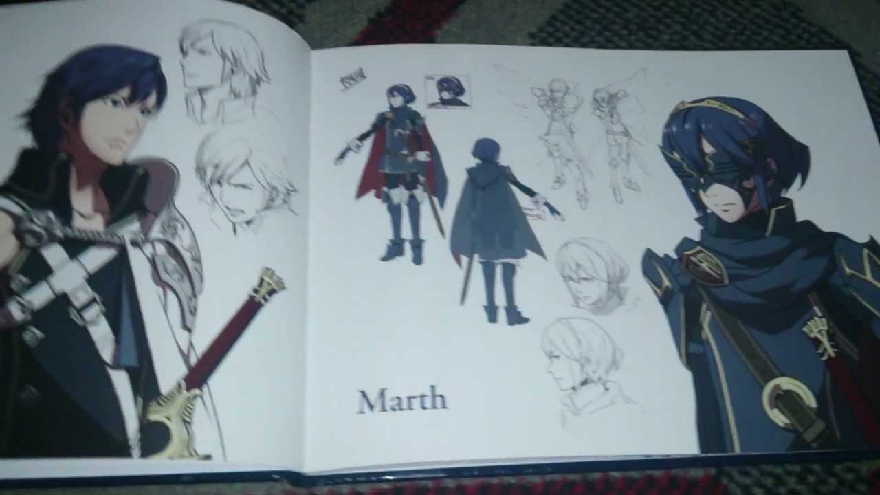 Nostalgamer Unboxes Fire Emblem Awakening Limited Edition Art Book Pre ...