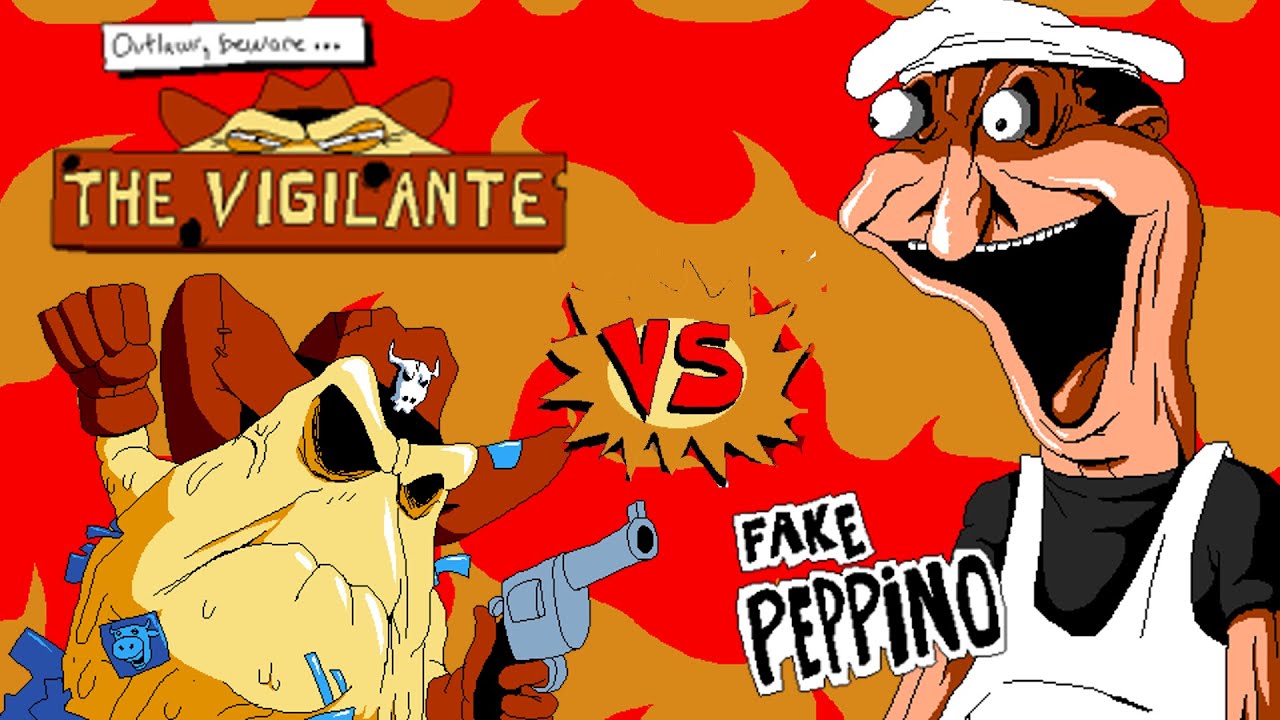 The Vigilante vs Fake Peppino FULL FIGHT (SPOILERS) (You CAN fight Fake ...