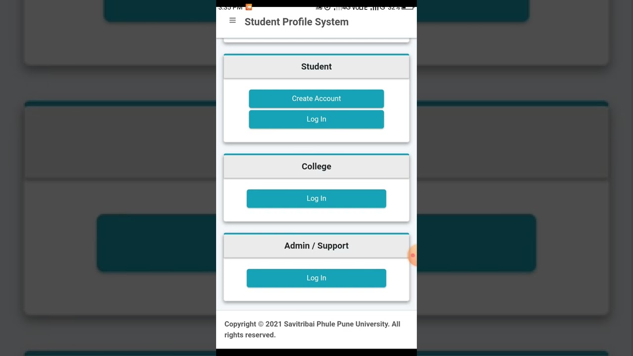 student profile कशी update करावी _how to update student profile (sppu ...