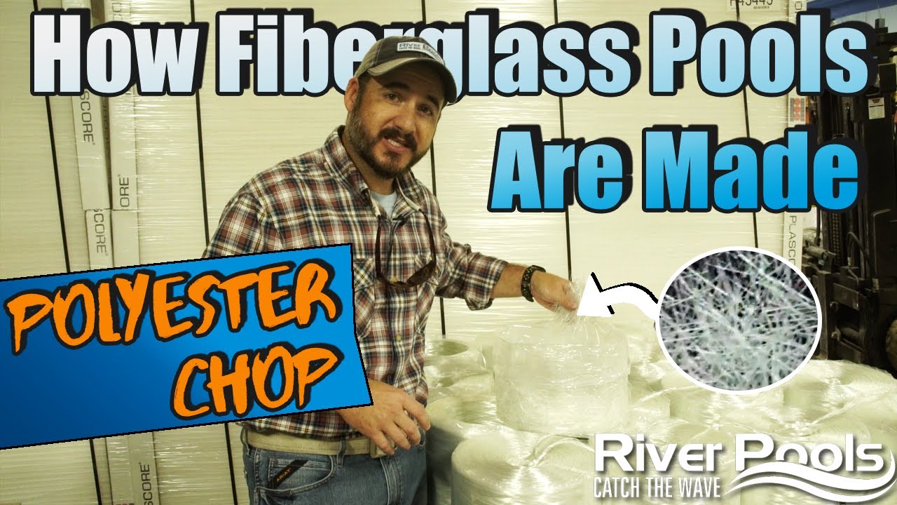 How Fiberglass Pools Are Made; Polyester Chop; Part 4 of 8 - YouTube