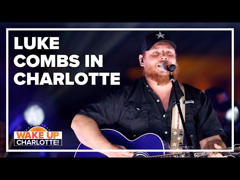 Luke Combs performs in Charlotte, North Carolina - YouTube