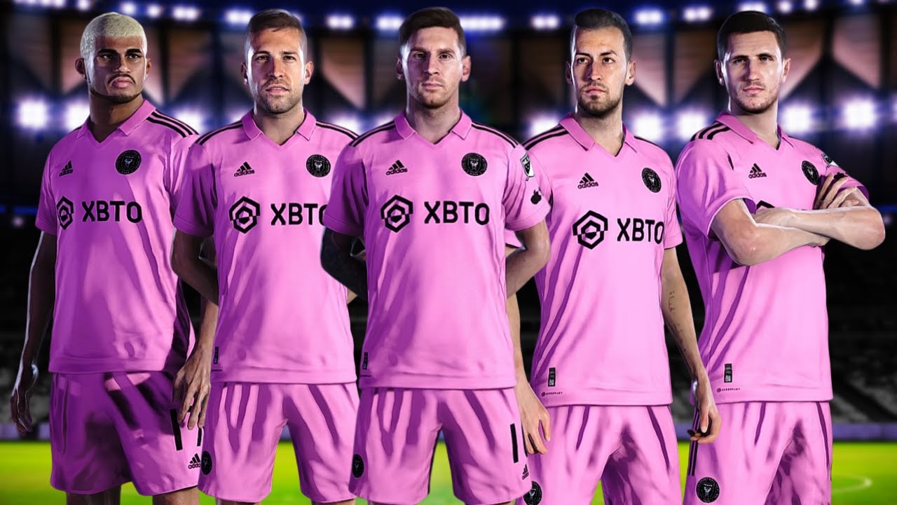 Inter Miami 100% atualizado PES 2021 - YouTube