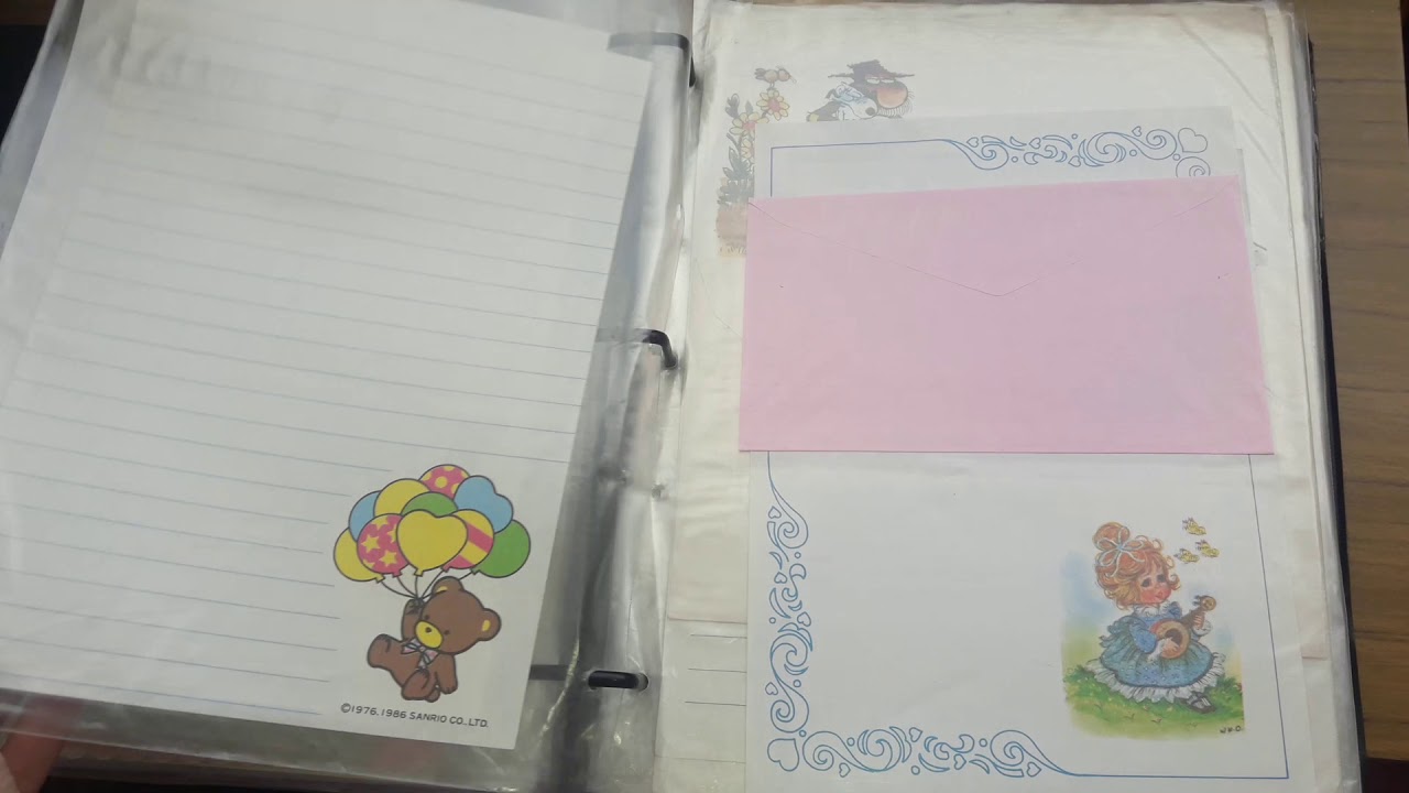 Colección de Papel de Carta - Parte 2 - YouTube