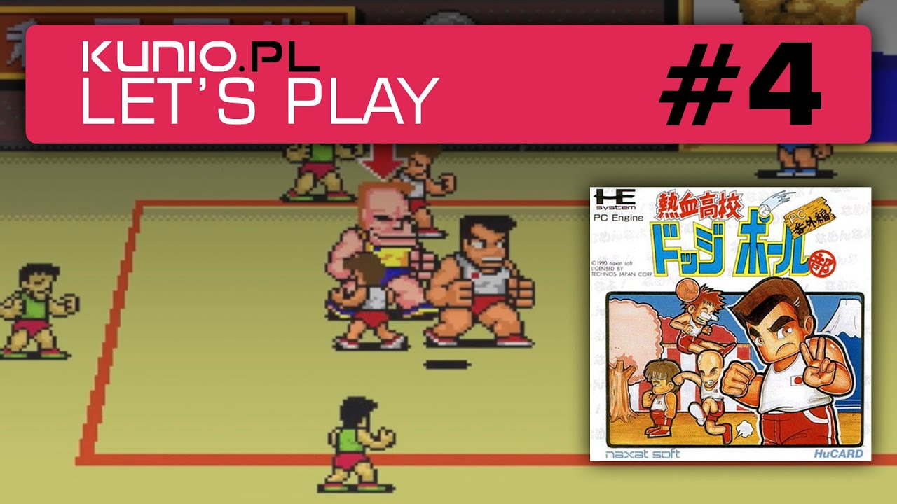Nekketsu Kōkō Dodgeball Bu: PC Bangai Hen #4 | PC-Engine | LET'S PLAY ...