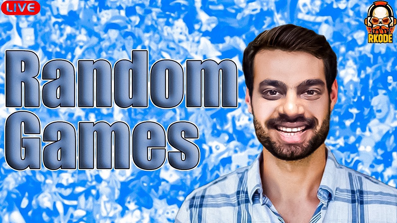 RANDOM GAMES LIVE WITH OUR PRO GAMERS & SUBSCRIBERS | RKODE GAMING ...