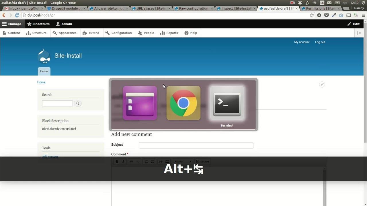 Debugging Drupal 8: working with an issue - YouTube