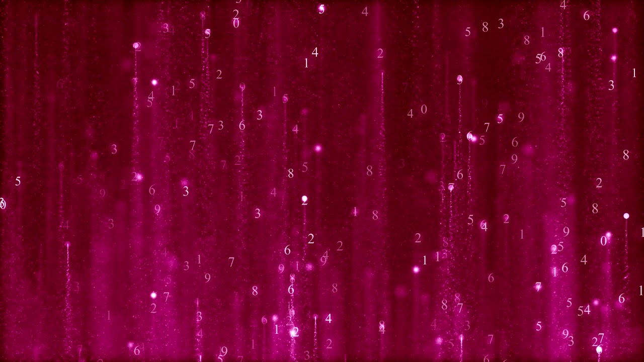 Matrix Numbers Background Video Animation - YouTube