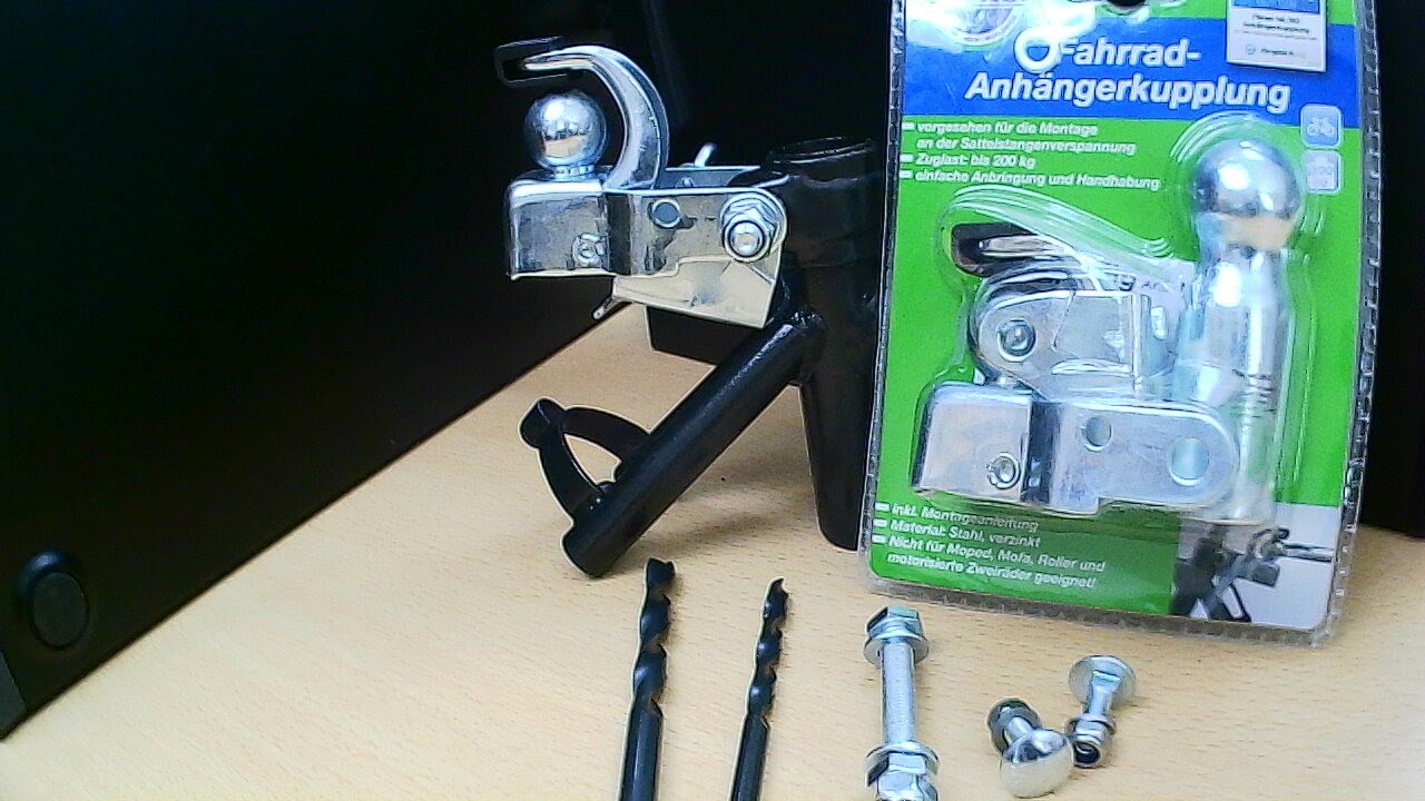 Elegantes Fahrrad Anhãngerkupplung Mit Anbauplatte Bilder