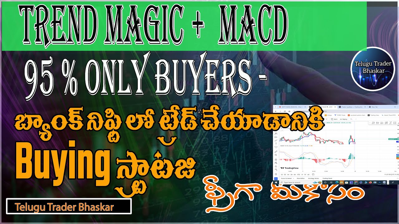 Option buying Indicator | Best buying indicator Trendmagic and Macd | - YouTube