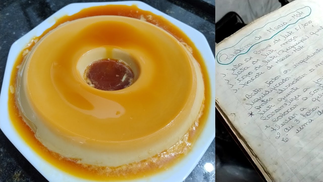 Receita de Pudim de Maria Mole (coco) super delicioso - YouTube