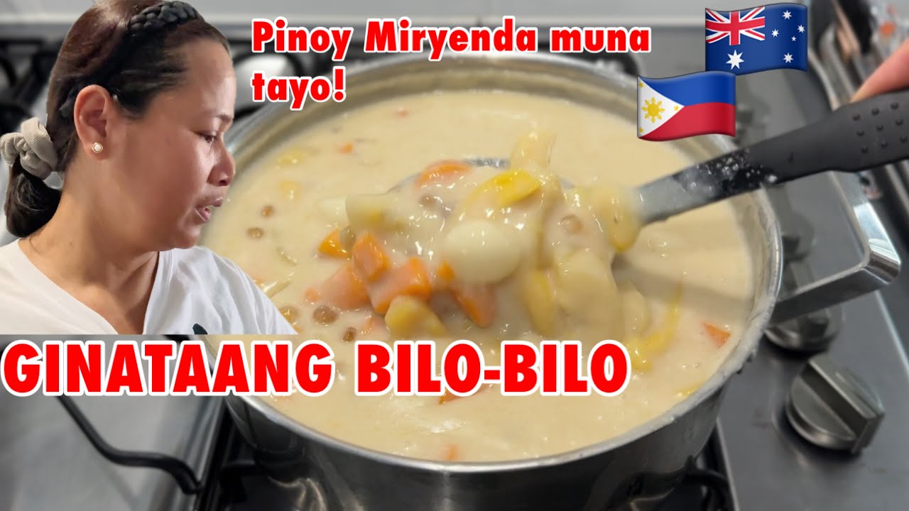 NAGLUTO AKO NG GINATAANG BILO-BILO+GANITO KOLANG KASIMPLENG LUTUIN ANG ...