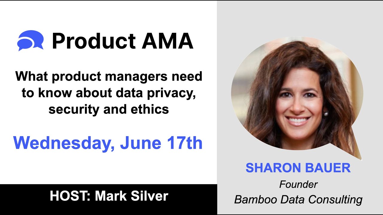 Product AMA - Sharon Bauer on what product managers need to know about ...