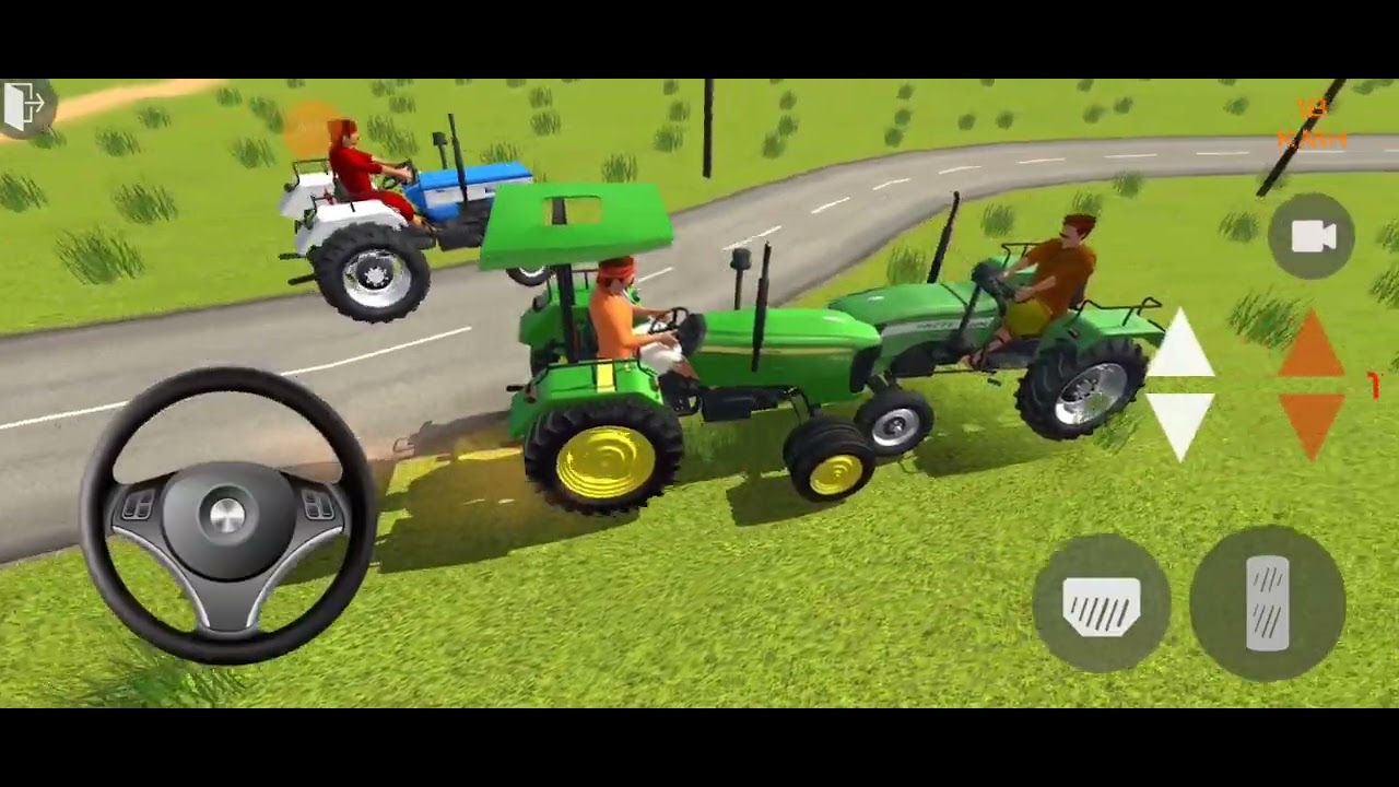 john Deere tractor game।। Indian tractor video game।। Android gameplay ...