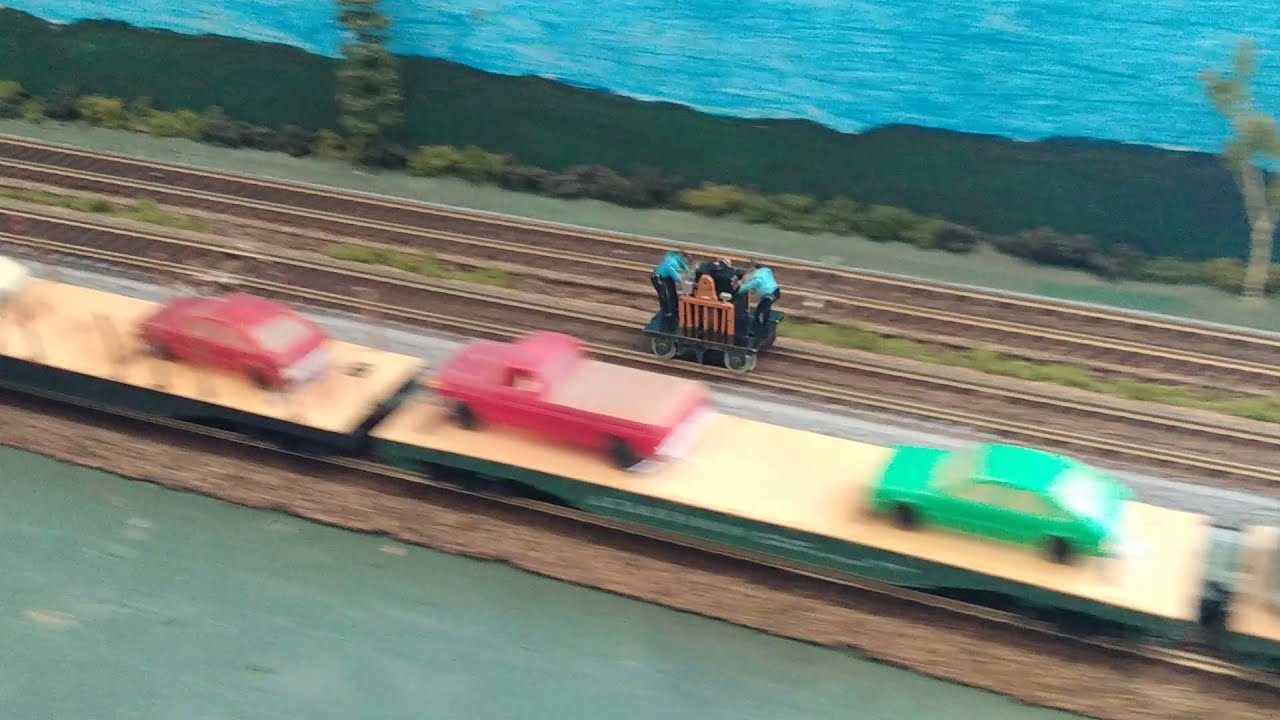 Bachmann Gandy Dancer Ho Scale - YouTube