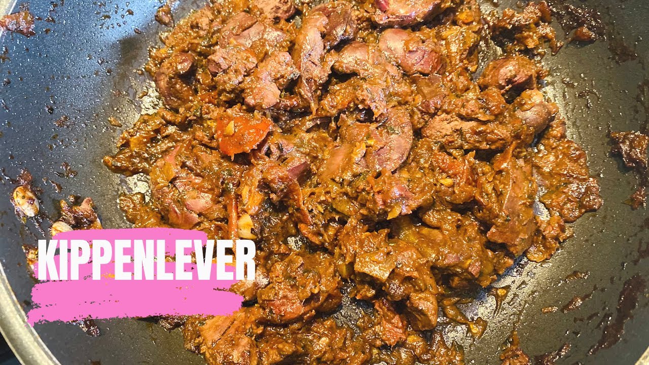 Surinaams Kippenlever Recept / chicken Liver Recipe - YouTube