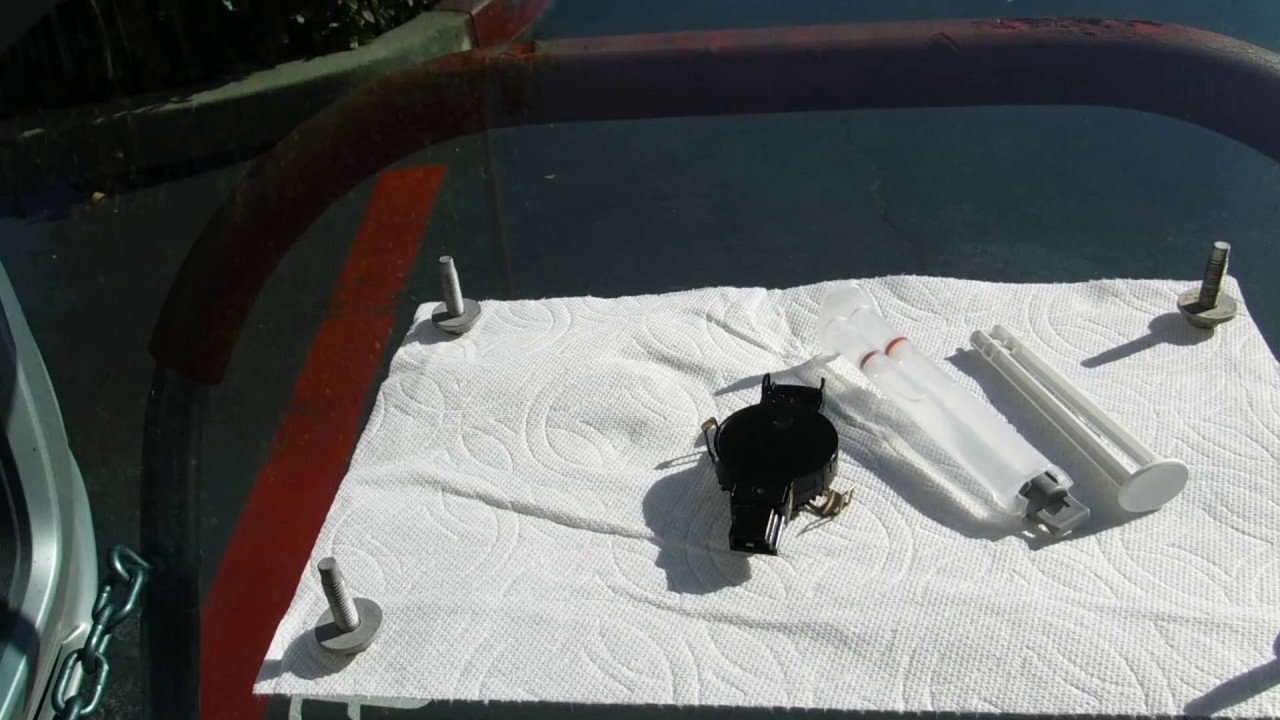 GGS 901 Gel Kit on a Ford Edge rain sensor. - YouTube