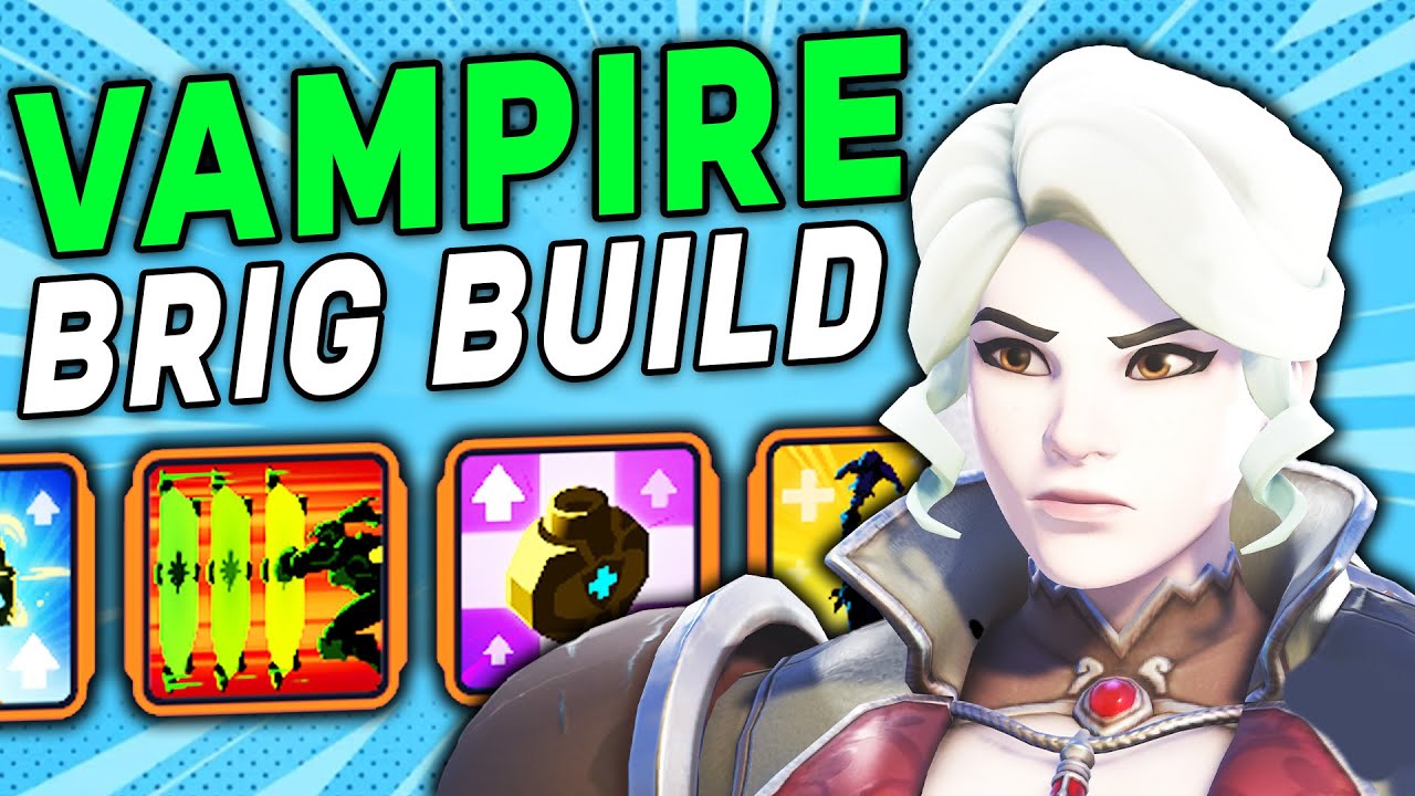 This Brig Build Turns Her Into a VAMPIRE - Stadium Overwatch - YouTube