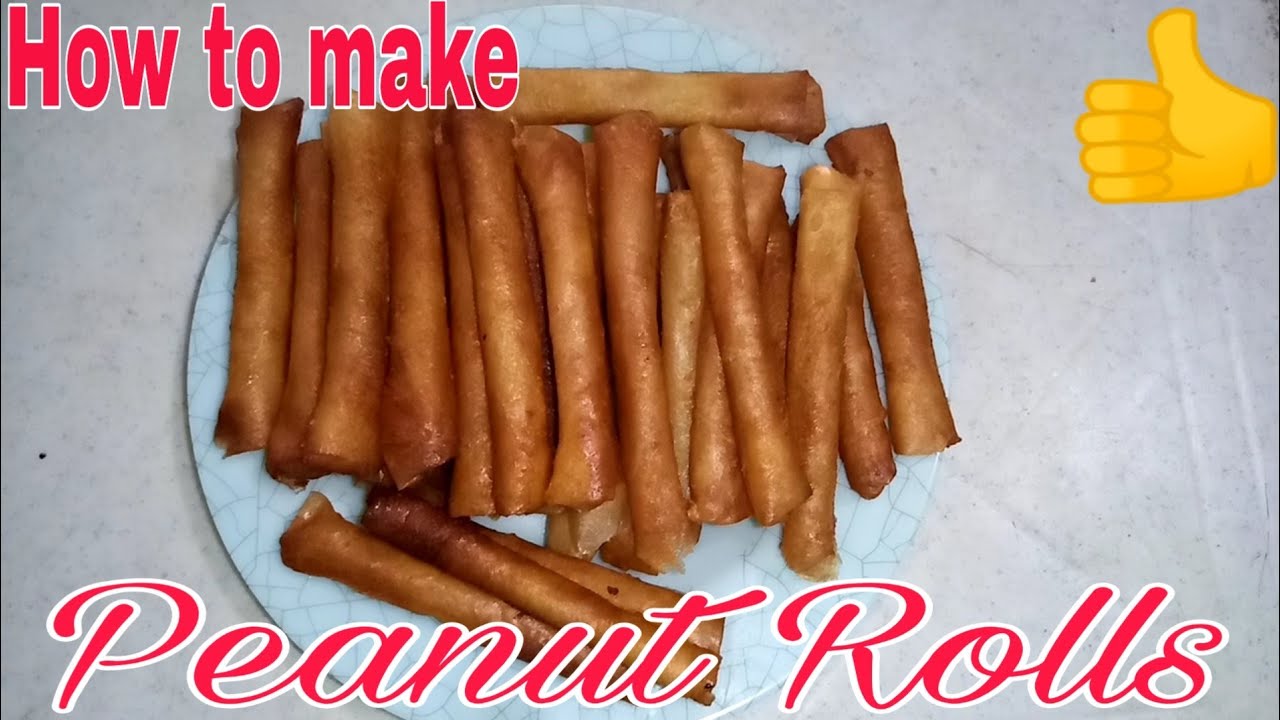 How To Make Peanut Rolls/Patuk Pang Kabuhayan - YouTube
