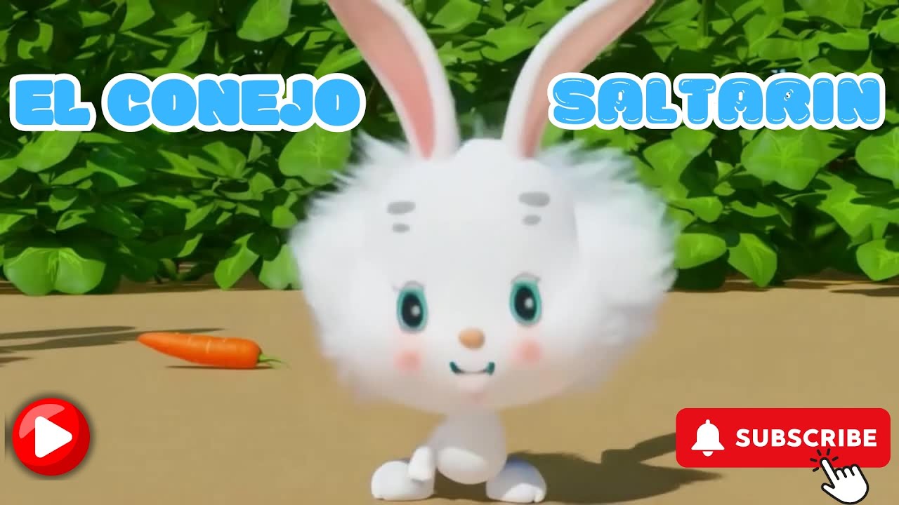 El Conejo Saltarín | Canción Infantil Alegre y Divertida 🎶🌟 - YouTube