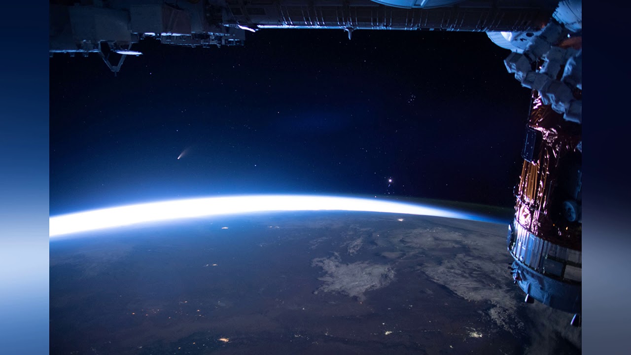 [ASTRO] Comet NEOWISE from the ISS - July 10, 2020 - YouTube