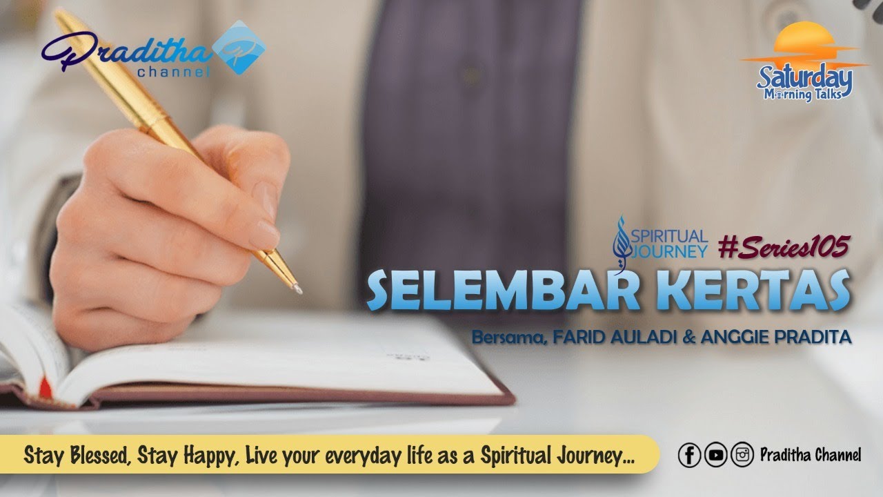 Spiritual Journey #105 | Selembar Kertas - YouTube