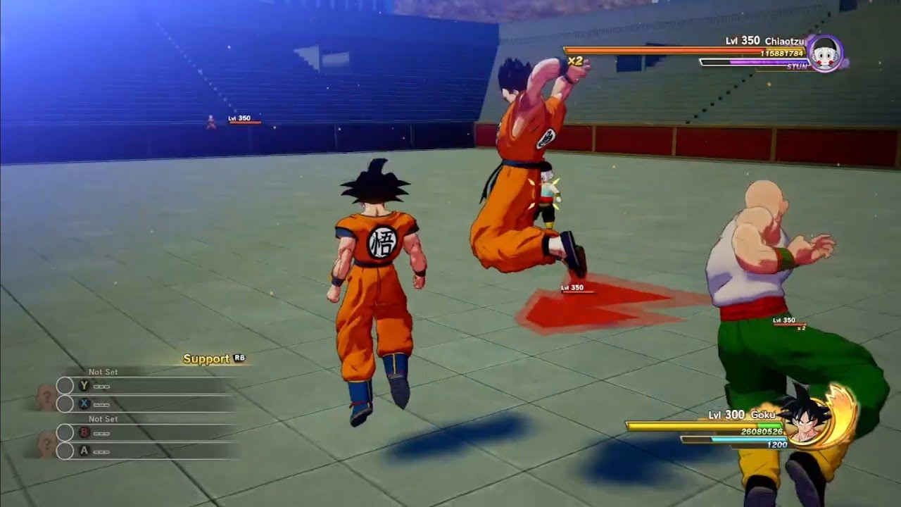 DRAGON BALL Z: KAKAROT WORLD TOURNAMENT GAMEPLAY ANIME GOKU VS THE Z ...
