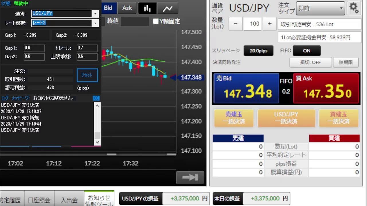 【FXライブ】聖杯スキャルピングシステム【FX flash】稼働中 - YouTube