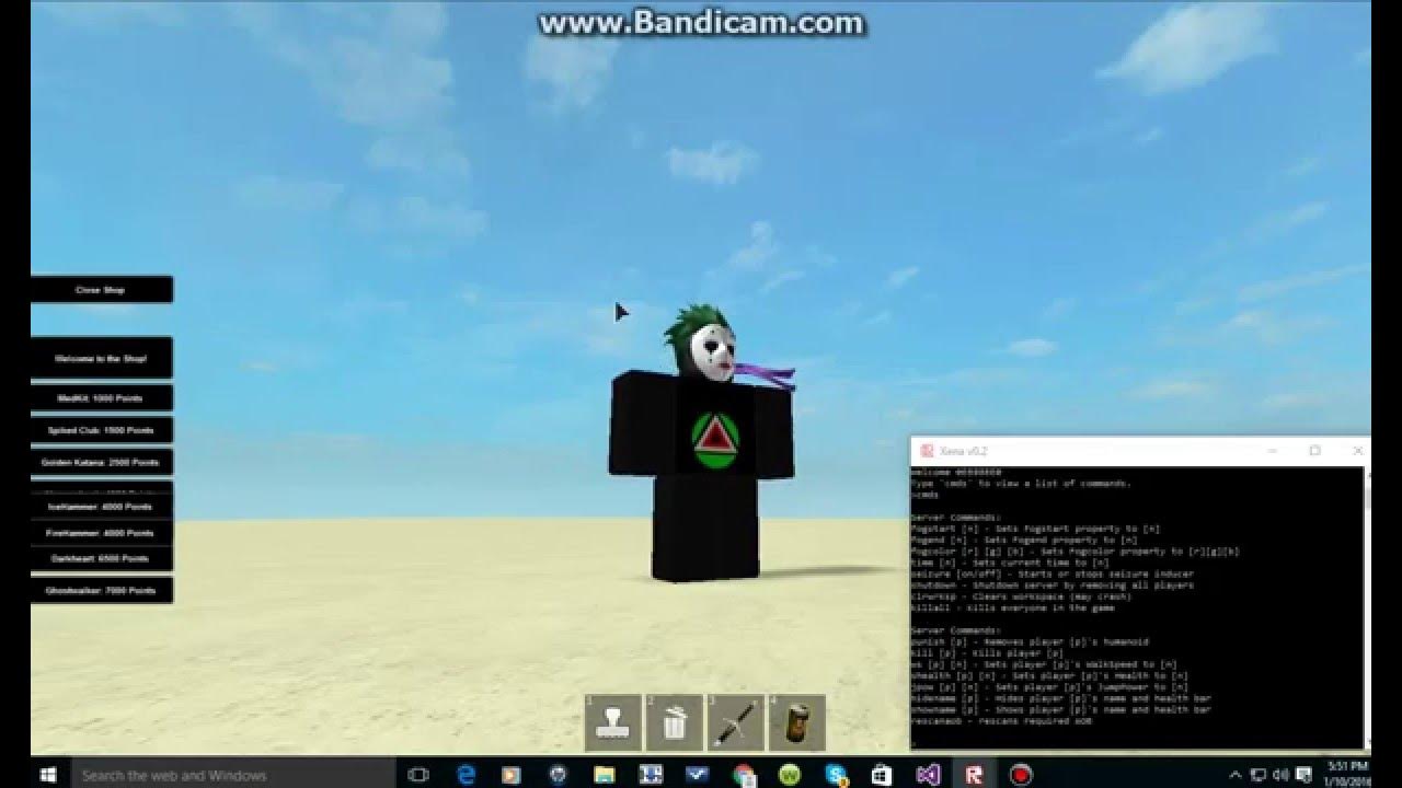 Roblox exploit: Xena v2.0 - YouTube