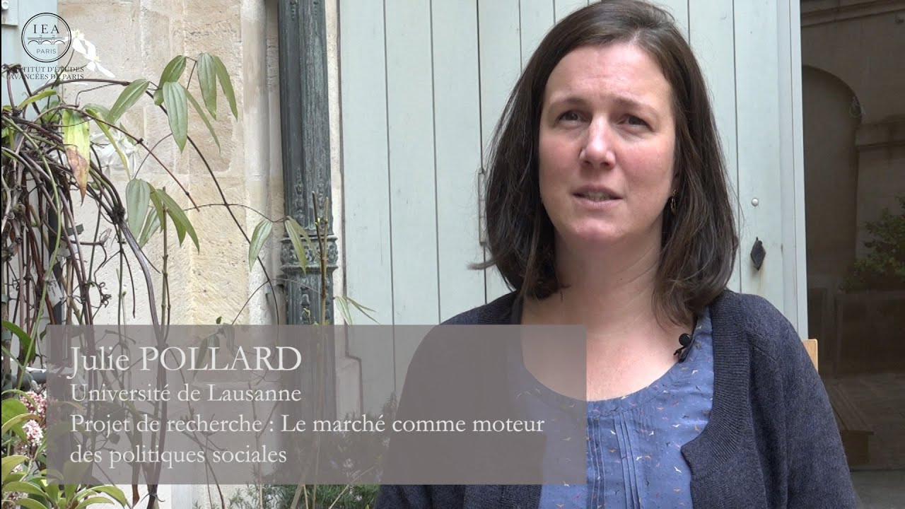 Julie POLLARD, résidente 2019-2020 de l'IEA de Paris - YouTube