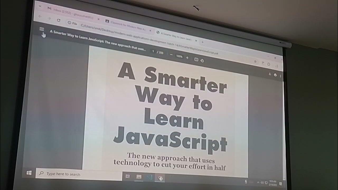 SMIT JAVA-SCRIPT CLASS 14 FEB 2024 - YouTube