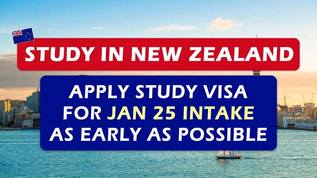 Study in New Zealand | | Apply Study Visa For Jan 2025 Intake ASAP ...