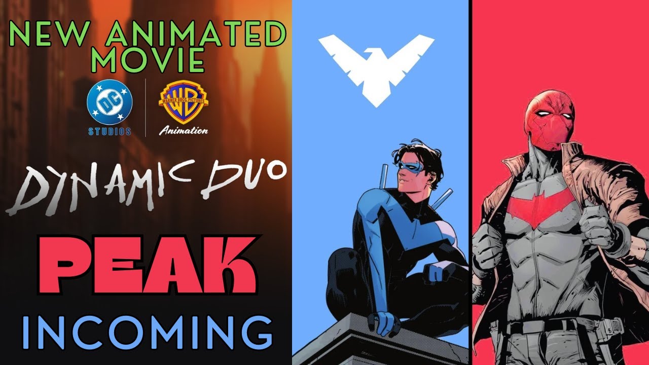 NEW DC Animated Movie: Dynamic Duo | Dick Grayson, Jason Todd | James ...