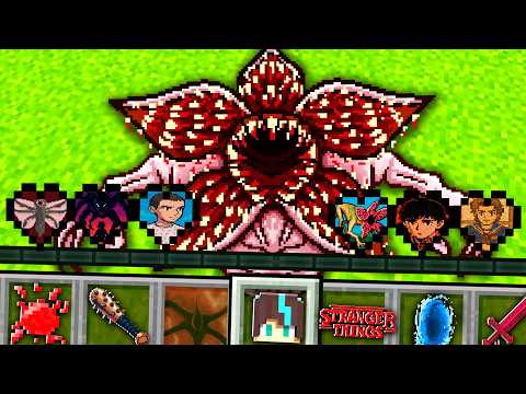 Minecraft But I Have STRANGER THINGS Hearts!😱💥