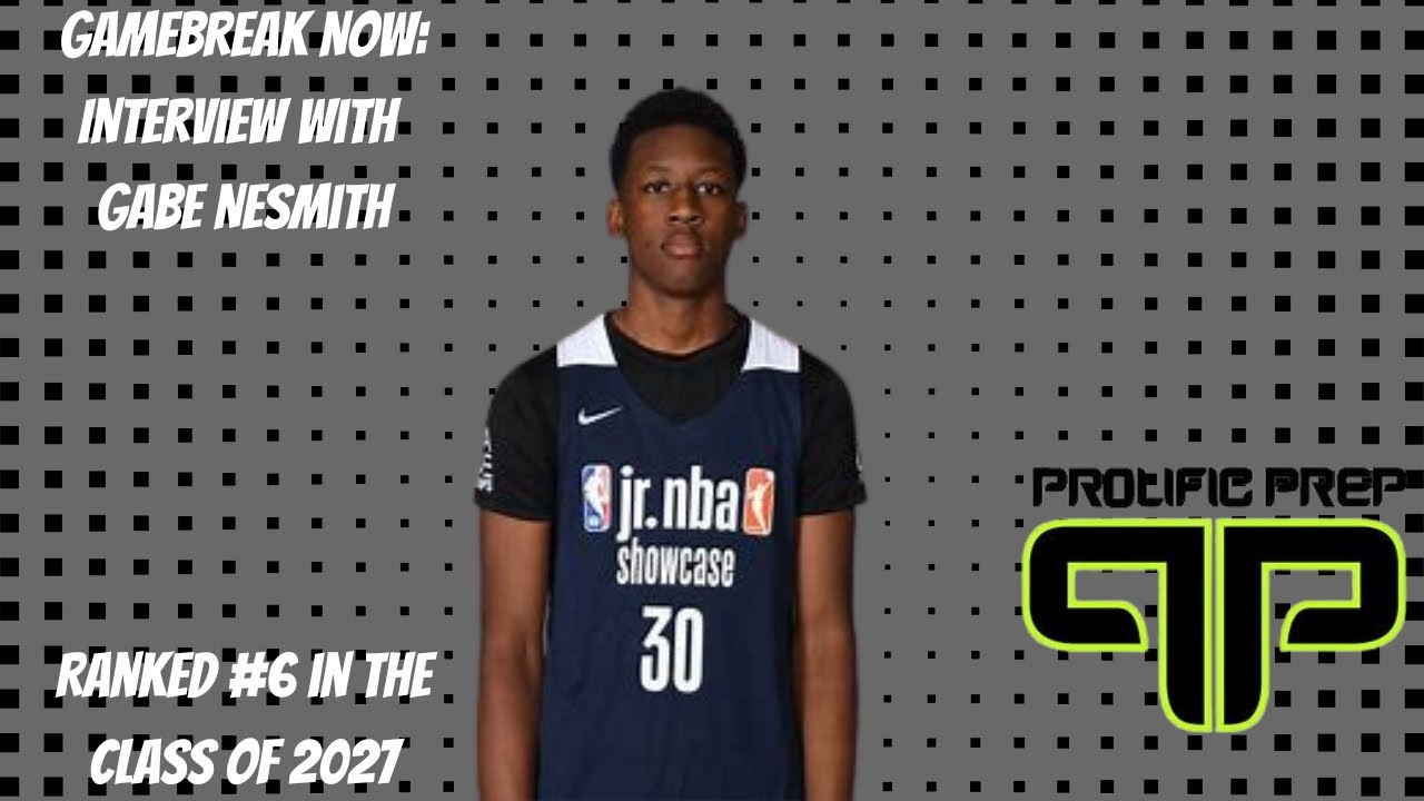 Gamebreak Now Podcast: Interview with Gabe Nesmith #6 player in 2027 ...