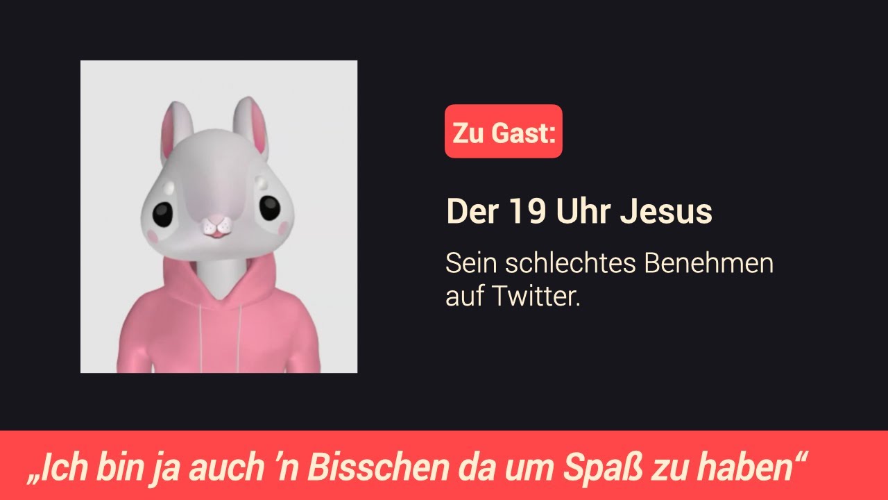 Der 19 Uhr Jesus - YouTube