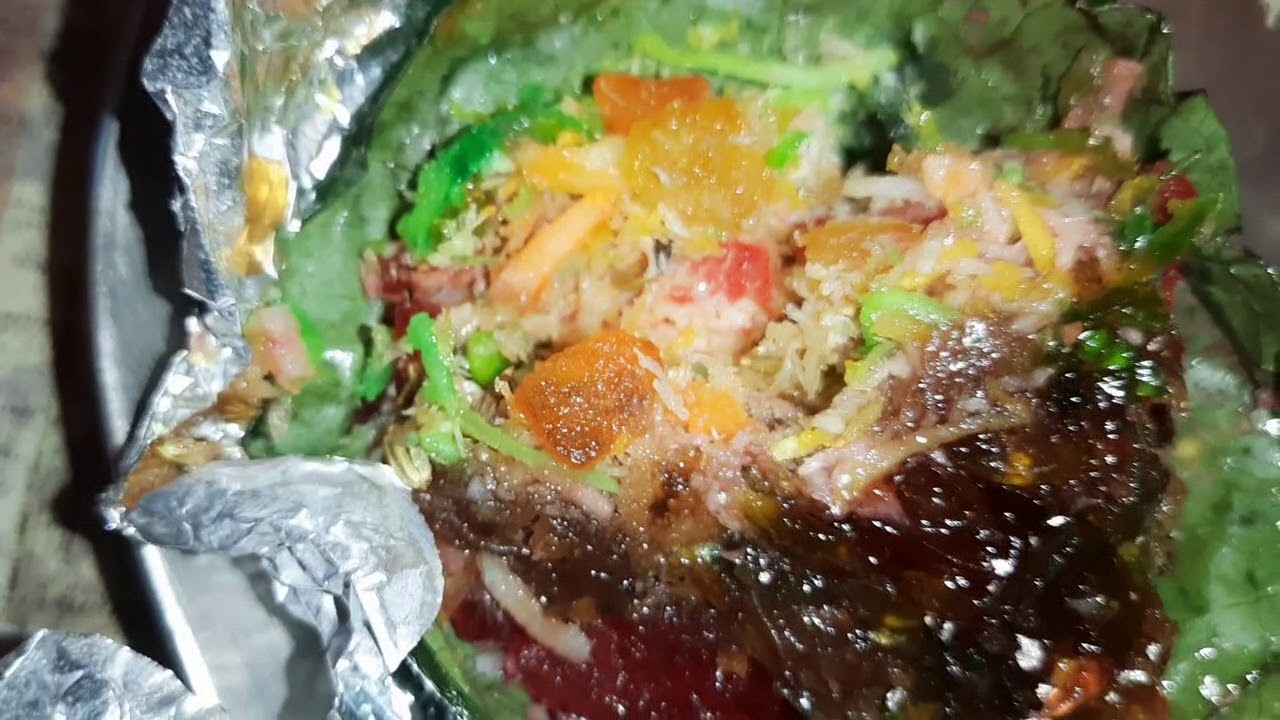 pan| Kolkata famous Pan| Bengali Pan| masala Misty pan| - YouTube